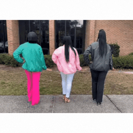 AKA | Sorority Line Jacket – Pink and Unique